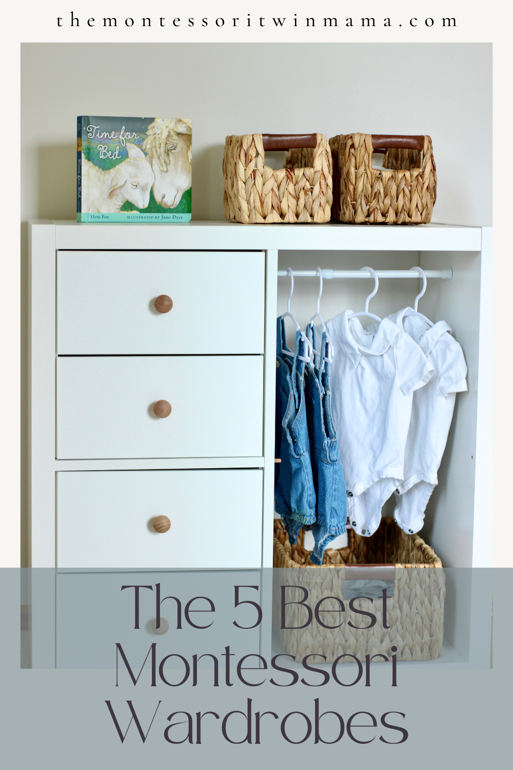 How to Make a Montessori Wardrobe for Children - The Montessori Twin Mama
