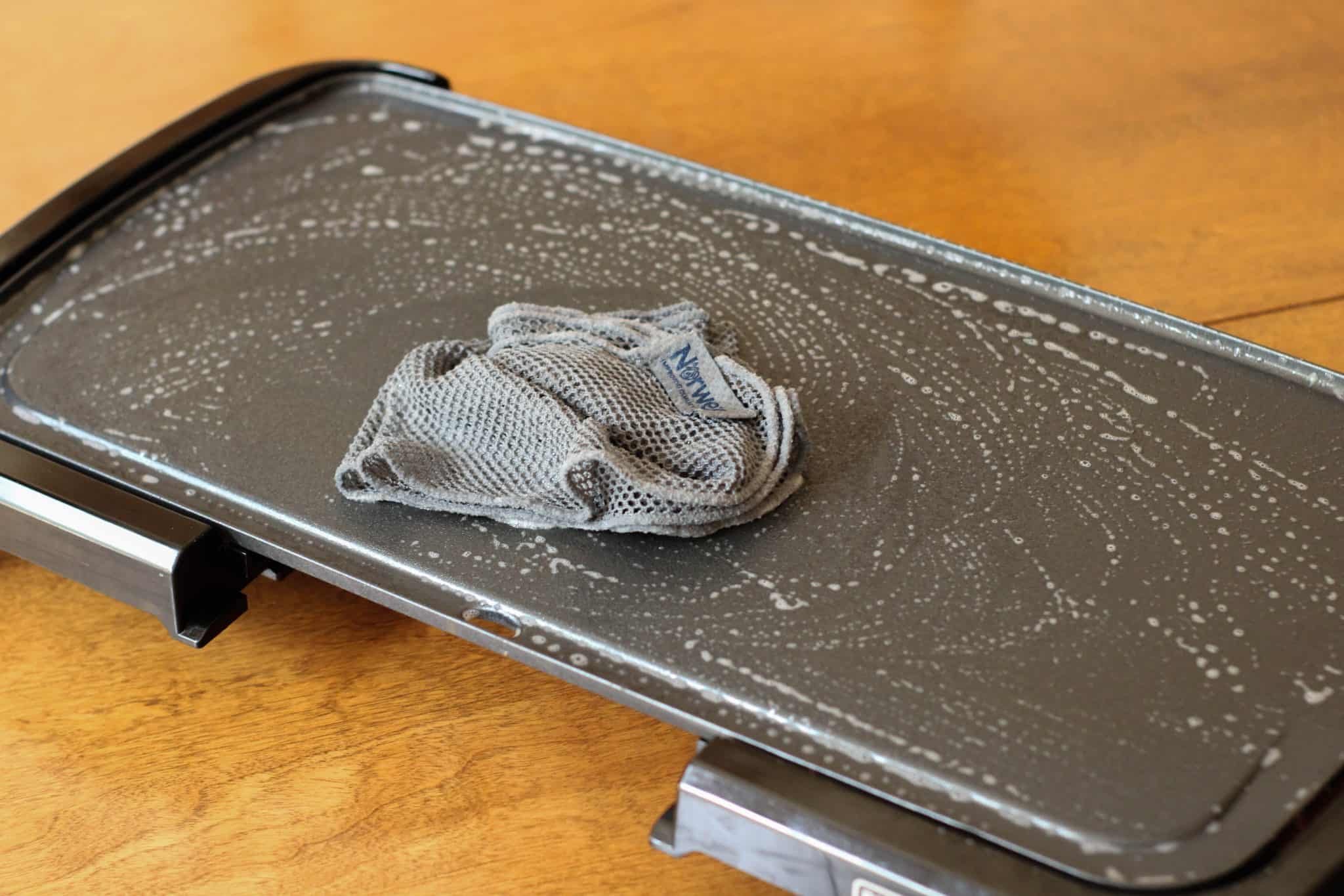 How to Clean an Electric Griddle (the easy way!) - The Montessori Twin Mama