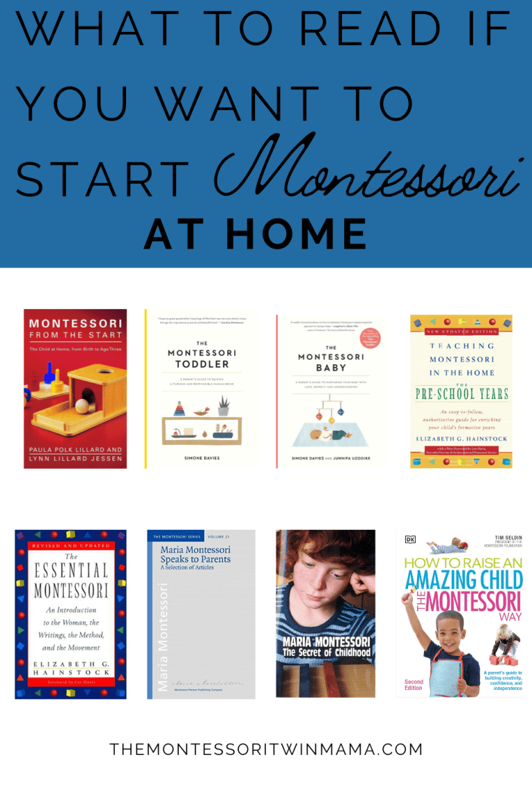 A Complete Montessori Book List for Parents - The Montessori Twin Mama
