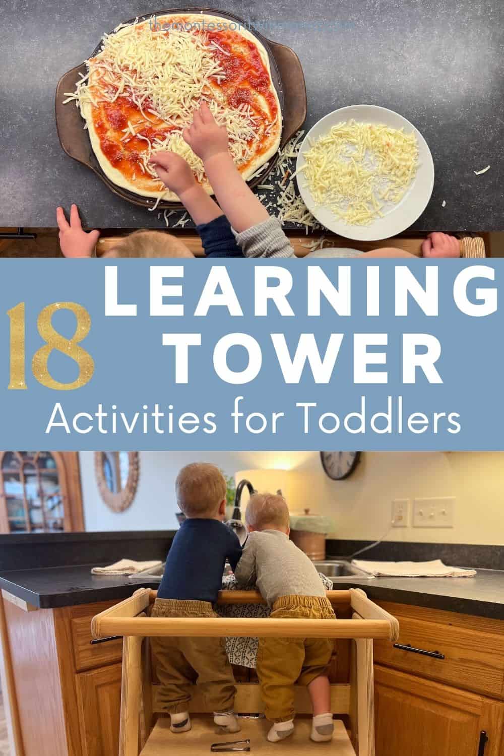18 Learning Tower Practical Life Activities for a Young Toddler - The ...