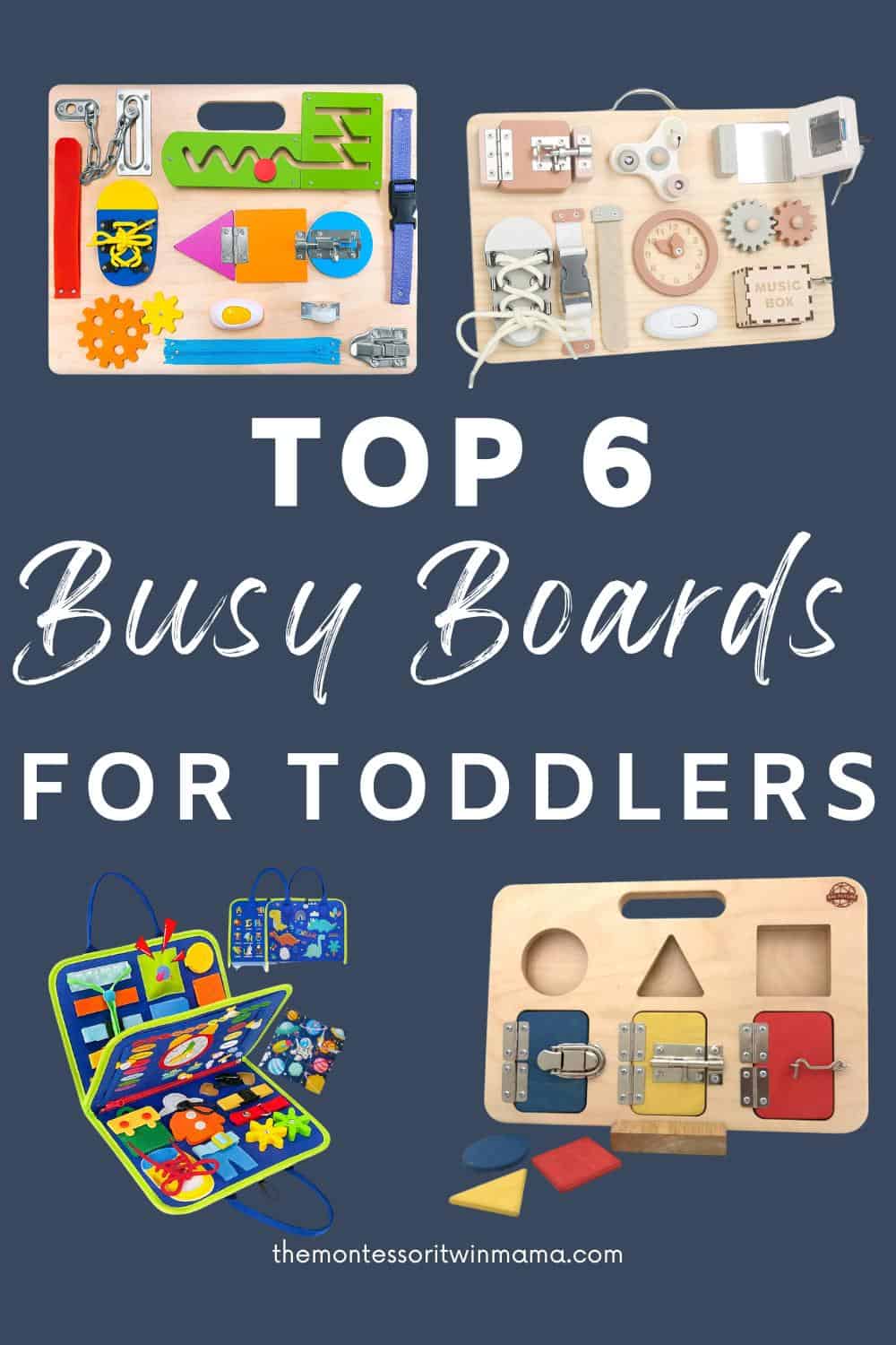 The 6 Best Busy Boards for Toddlers and Babies - The Montessori Twin Mama