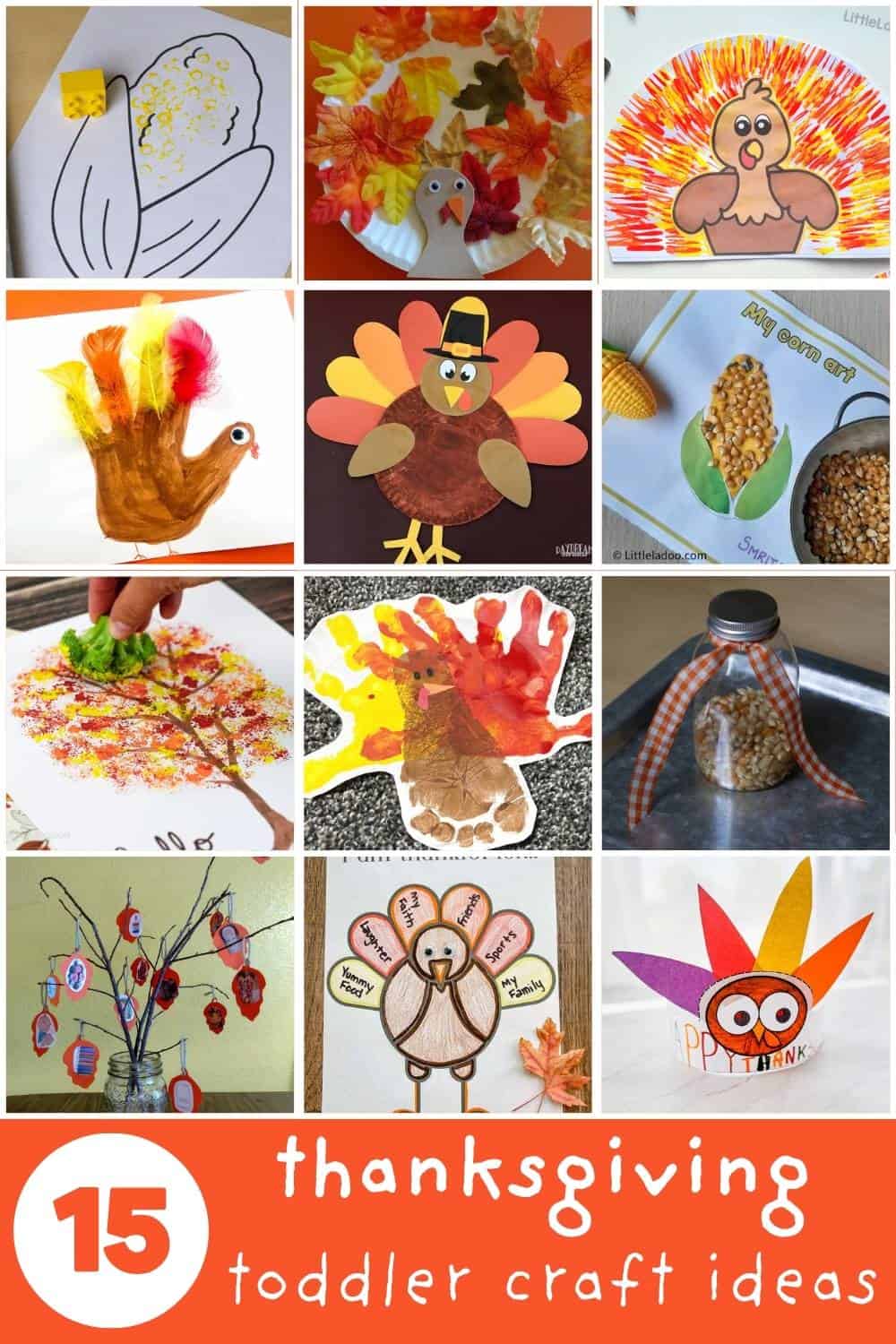 15 Easy Thanksgiving Crafts and DIY Projects for Toddlers - The ...