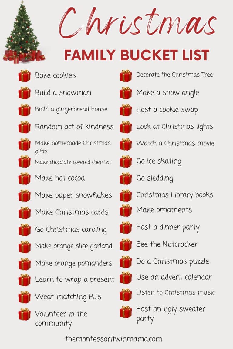 35 Simple Christmas Bucket List Ideas for Families with Kids - The ...